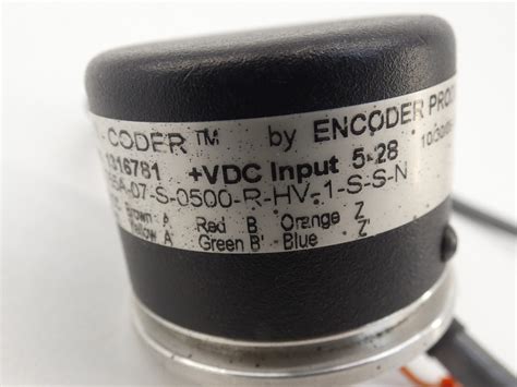Accu Coder A S R HV S S N Rotary Encoder VDC GPM Surplus