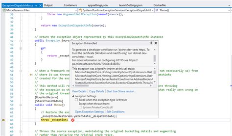 not able to run webapi on docker 10516 support center asp zero support