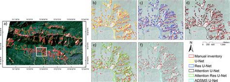 Comparison Of Ground Truth Landslides With Predictions From The Dl Download Scientific Diagram