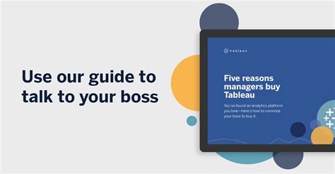 Tableau On Linkedin Convince Your Boss Tableau Is Right For Your Team