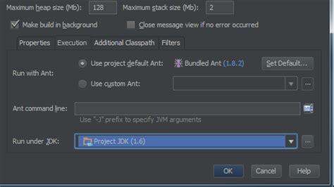 Java Annoyance Running Ant Build In IntelliJ IDEA Stack Overflow