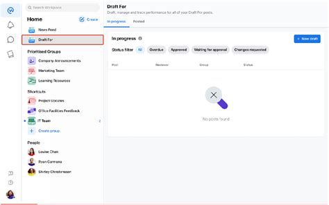 How To Use The New Draft For Feature In Workplace From Meta 5 Steps