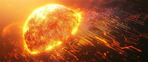 A Digitally Rendered Picture Of A Planet Symbolizing Cutting Edge