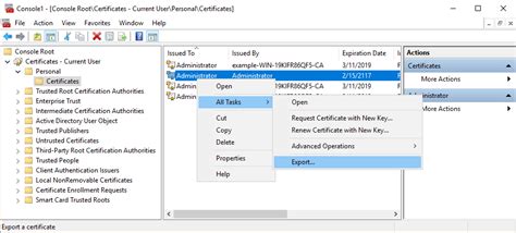 Backing Up EFS Certificate Help Center