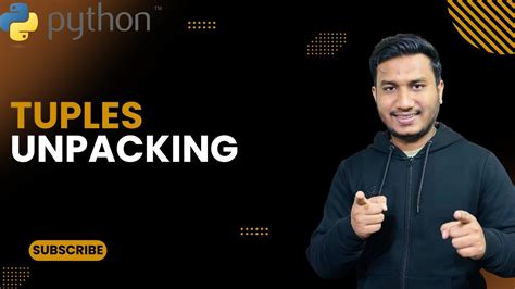 Tuples unpacking | The Complete Python Course | Basic to Advance - YouTube