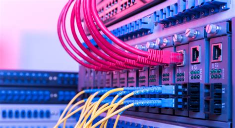 Data And Electrical Cabling Reliable Structured Cabling Server Racks