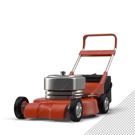 Premium Psd Lawn Mower Png