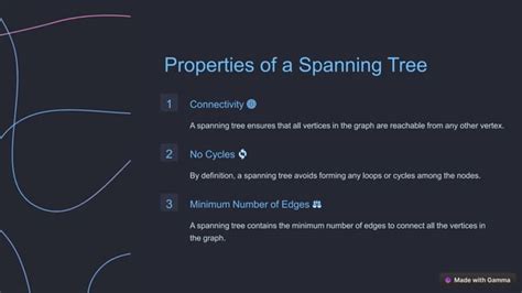 Spanning Tree In Data Structure And Pptx