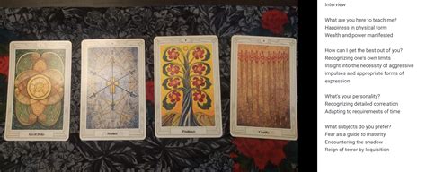 Thoth Deck Interview After 6 Months R Tarot