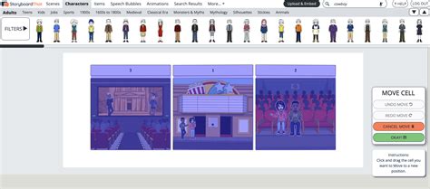 Move Cells Storyboard That Help Center