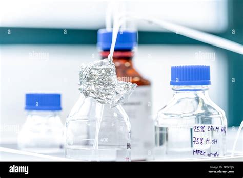 Research In A Scientific Biochemical Laboratory Medicine And Genetic Modification Of Plants And