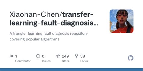 Transfer Learning Fault Diagnosis Pytorchclassificationpy At Main · Xiaohan Chentransfer