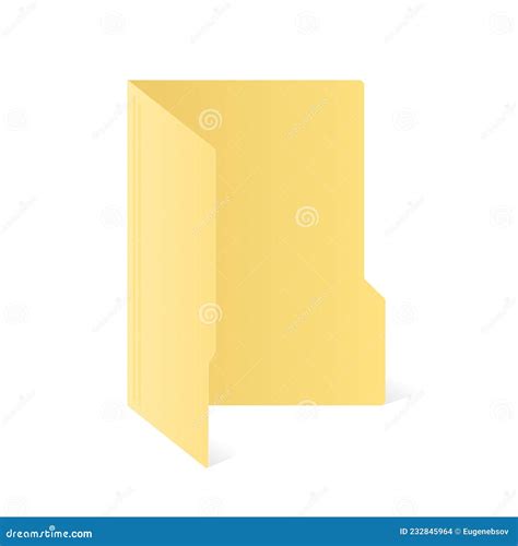 File Computer Folder Icon Isolated On White Background Vector