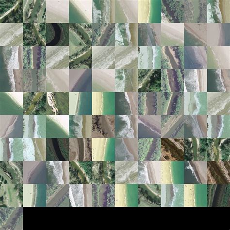 Figure A The Remote Sensing Images Of Beach Clustered By The Download Scientific Diagram