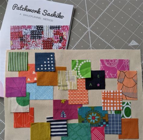 A Quilter S Table Patchwork Sashiko