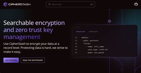 Cipherstash Documentation Cipherstash