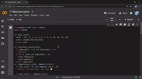 Programming A Blackjack Game In Python Yashika Kannan Posted On The