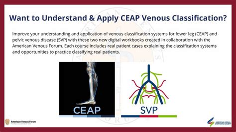 Want To Understand And Apply Ceap Venous Classification Check Out These Ceap And Svp Workbooks