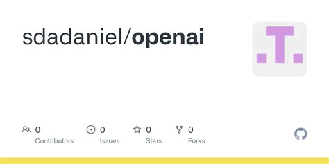 GitHub Sdadaniel Openai