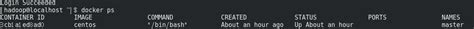 （centos7）搭建基于docker的hadoop集群：一基于docker的hadoop集群搭建创建centos7的容器master Csdn博客