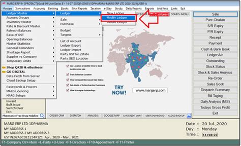 How To Create New Ledger In Marg Software
