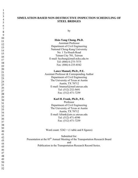 Pdf Simulation Based Non Destructive Inspection Scheduling