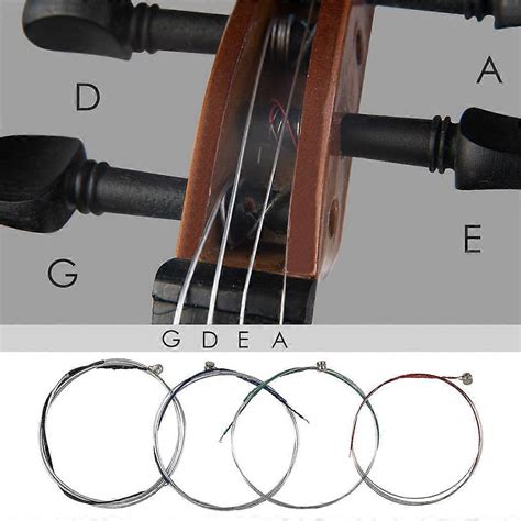 Full Set Violin Strings Size 4 4 3 4 Violin Strings Durable Replacement 5 Fruugo Uk