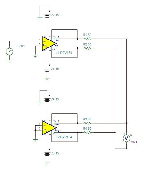 DRV Line Drivers Db Gain Is Decreasing When Two Devices Outputs Are Shorted Audio Forum