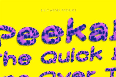 Peekaboo Billy Argel Fonts