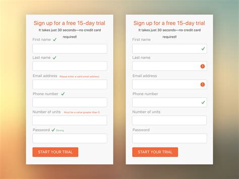Form Error Handling
