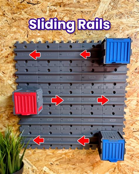 Cargo Connect Modular Rail System For Cargo Container Minis Storage 3d Model By Play
