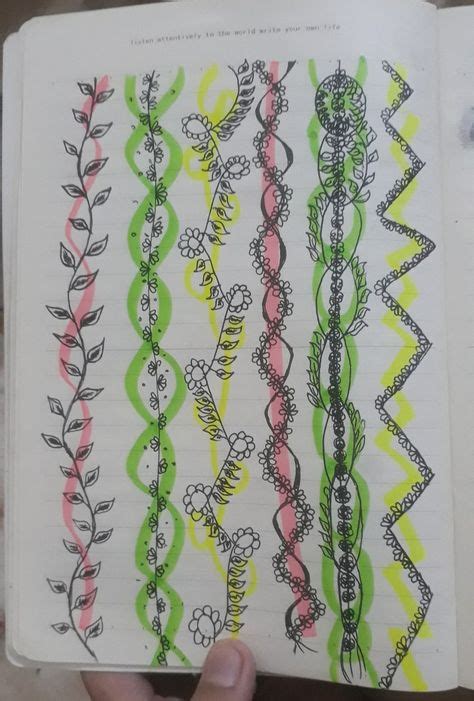 Border Ideas With Highlighter