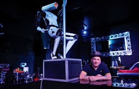 SEX MACHINE Pole Dancing Robot Strippers To Perform Next To Human Dancers On Stage At