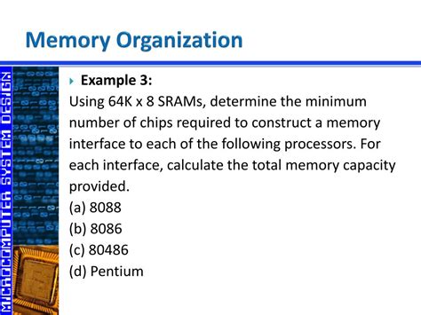 PPT Memory Interface PowerPoint Presentation Free Download ID 7105540