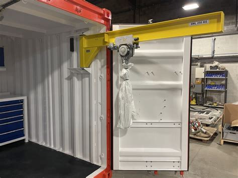 avenium engineering workshop in a container