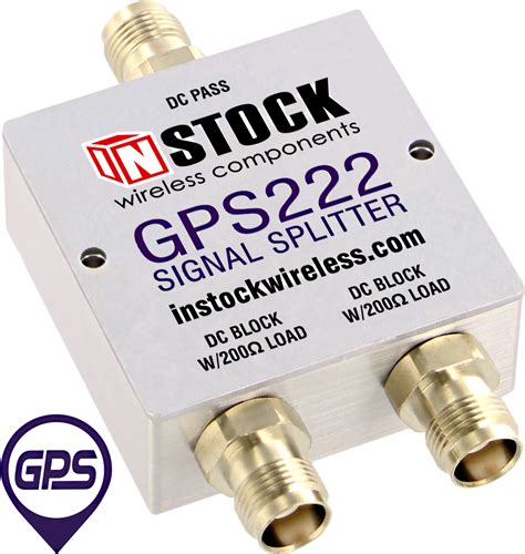 GPS222 GPS Splitter 2 Way TNC GPS GNSS Antenna Splitter INSTOCK Wireless