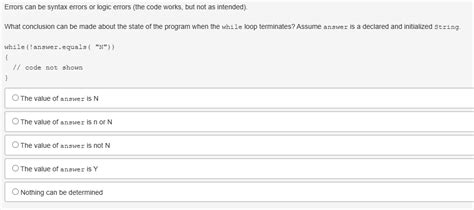 Solved 306 304 Errors Can Be Syntax Errors Or Logic Errors The