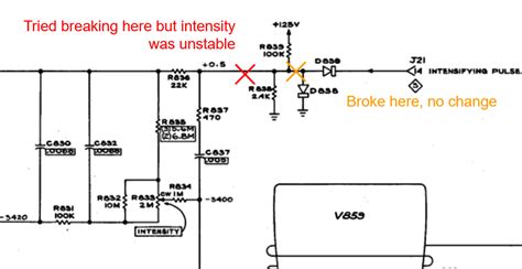 Tektronix 564 Continued Weirdness Solved Buttons Switches Knobs And Lights