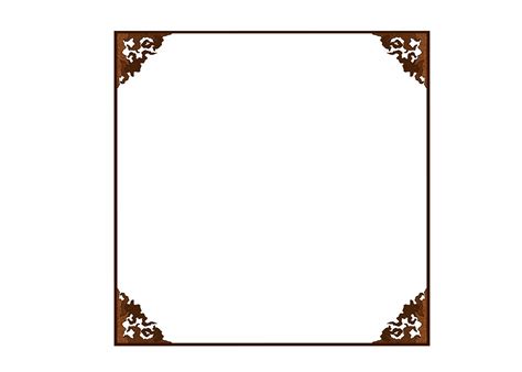 Tree Trunk Ornament Border Vector A5 8 Graphic By Arief Sapta Adjie Creative Fabrica