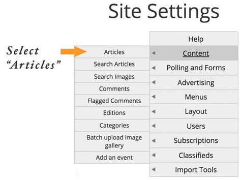 Reorganizing Article Hierarchy Our Hometown