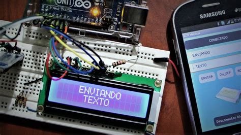 Enviar Texto A Lcd Desde Movil Android Arduino Youtube