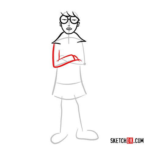 How To Draw Daria In Full Growth Sketchok Casper The Friendly Ghost S Cartoons Guided