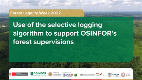 Pdf Use Of The Selective Logging Algorithm To Support Osinfors Forest Supervisions Forest