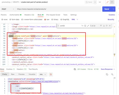 Ws Create A Product With Combinations Error Invalid Number Parameter Cannot Be