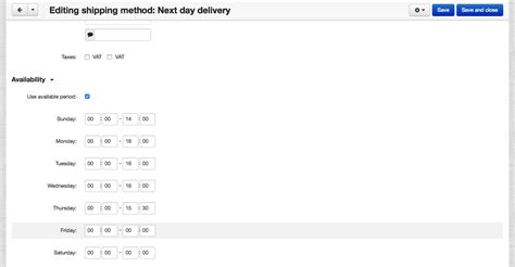 Shipping Methods Availability Add On For Cs Cart And Multi Vendor