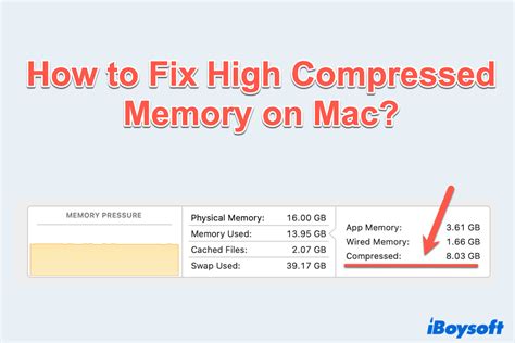 How To Fix Memory Compression High Ram On Mac Best Fixes