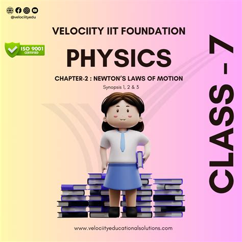 Class 7 Physics Chapter 2 Newtons Laws Of Motion Velociity