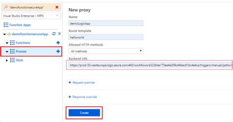 Securing Your Logic App Via Azure Function App Proxies Microsoft