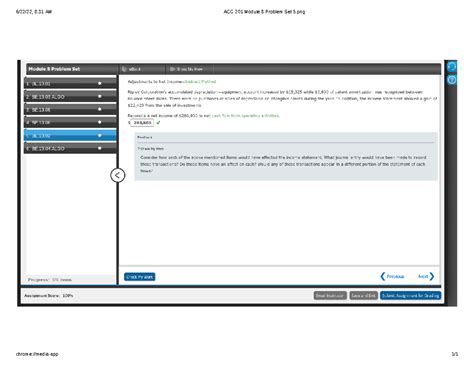 ACC 201 Module 8 Problem Set 5 8 31 AM ACC 201 Module 8 Problem Set 5 Module 8 Problem Set