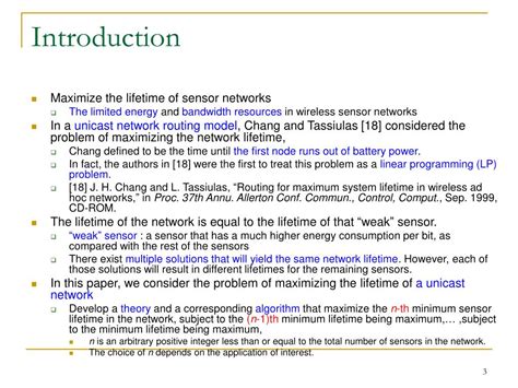 Ppt A Theory For Maximizing The Lifetime Of Sensor Networks Powerpoint Presentation Id5944067